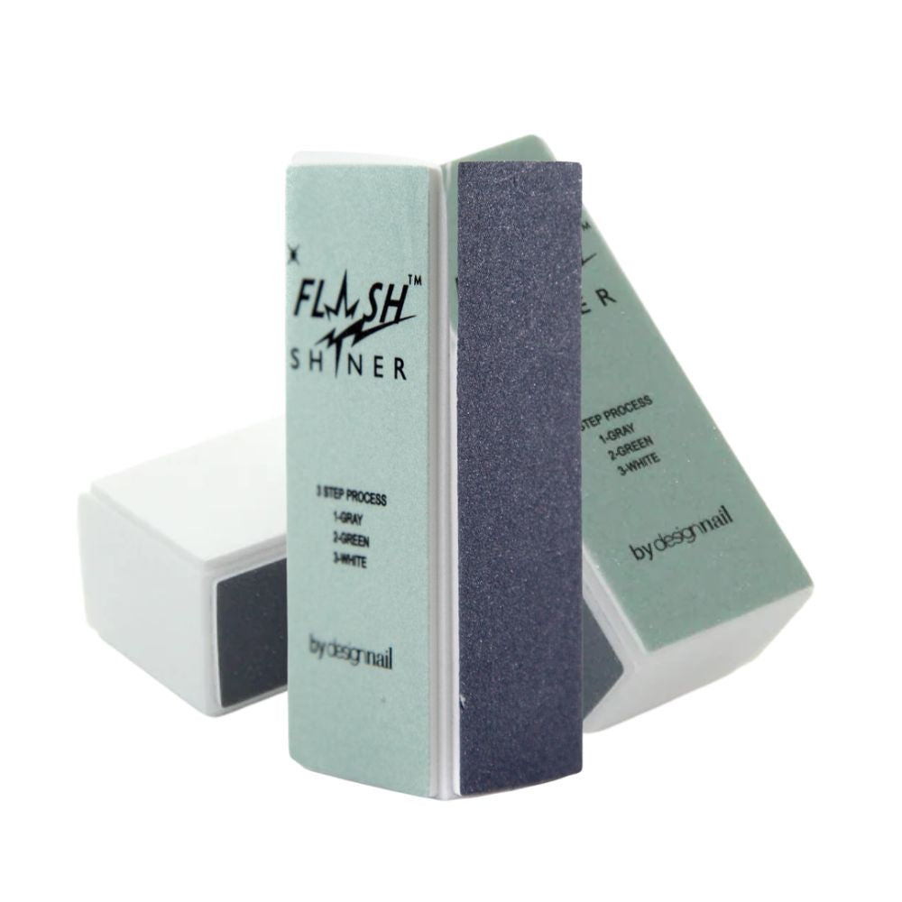 Design Nail Flash Shiner 3-Way Shine Buffer – Nex Beauty Supply